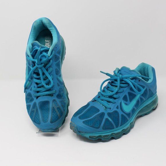 Nike | Shoes | Nike Air Max Blue Running Sneakers 7 | Poshmark